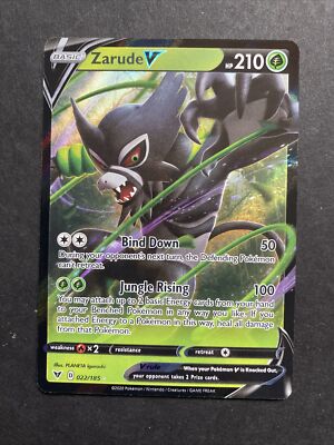 NM/M Zarude V Full Art HOLO - Vivid Voltage Pokemon Card 022/185 | eBay