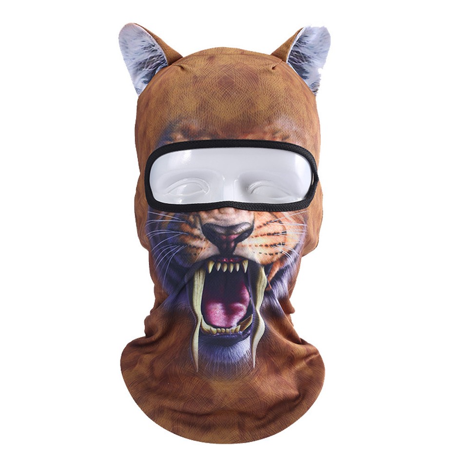 3D Animal Funny Balaclava Full Face Mask Neck Warmer for Ski Halloween ...