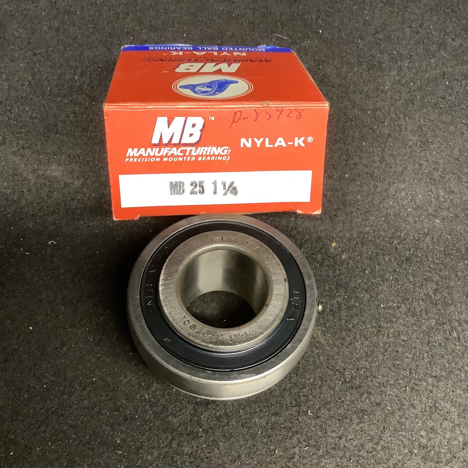 NEW MB MFG MB25-1-1/4-PA BALL BEARING 1-1/4IN ID PIN (ST1202) | eBay