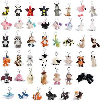 NICI Keychain Bean Bags Plush Tiger Shaun Unicorn Unicorn Key Chain | eBay
