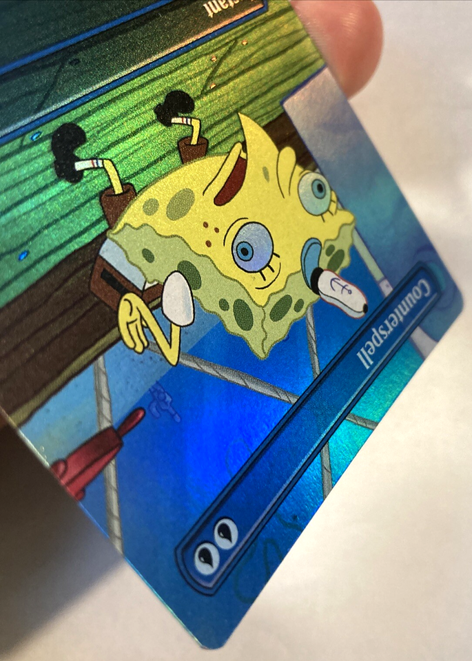 MTG Counterspell RAINBOW FOIL Secret Lair x SpongeBob 1933 NM | eBay