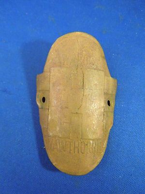 Vintage Wards "H" Hawthorne Bicycle Head Badge Emblem | eBay