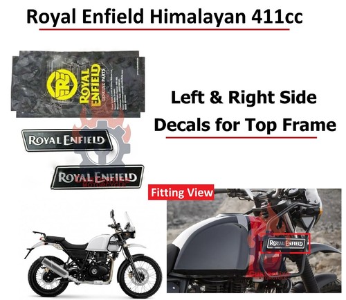 Royal Enfield "Himalayan 411cc BS4" Left & Right Side "Decals" for Top ...