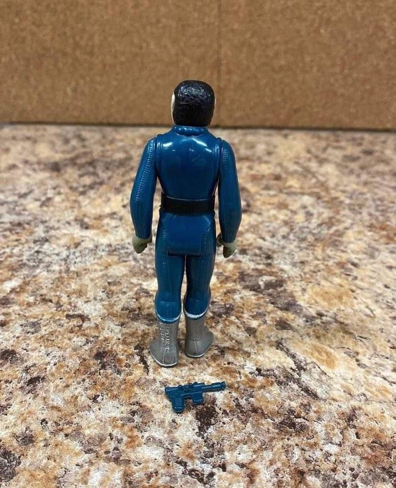Snaggletooth BLUE TOE DENT 100% Complete Star Wars 1978 Vintage Kenner ...