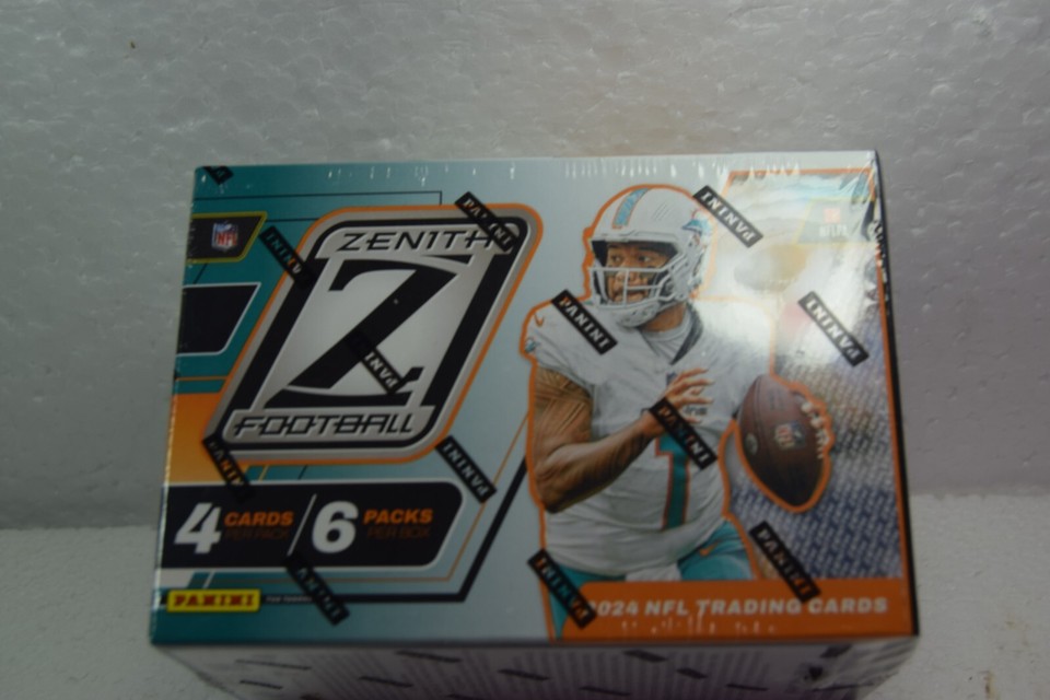 2024 Panini Zenith Football Blaster Box Factory Sealed 1 AUTO OR ...