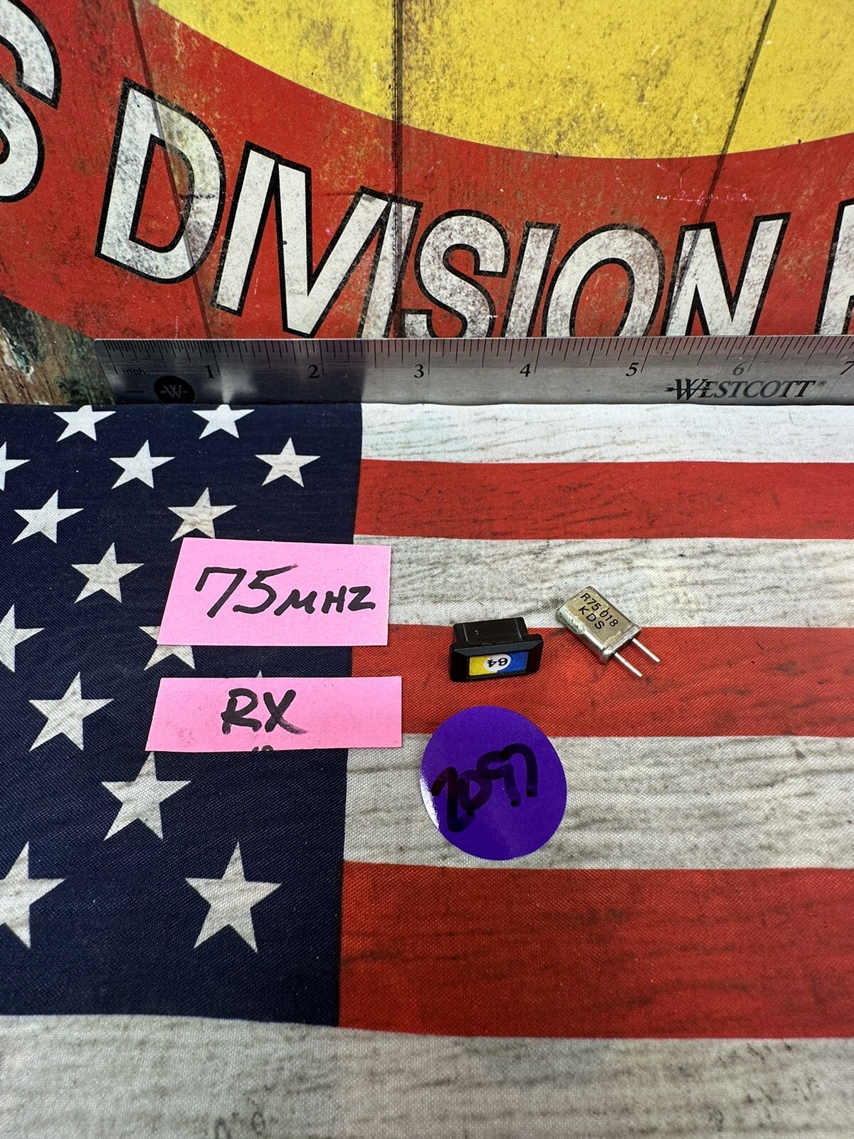 Rc Crystal: RECEIVER AM/RX / 75.470 -PreOwned- | eBay