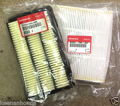 Genuine OEM Honda CR-V 1.5L Turbo Air Filter & Cabin Filter Kit 2017 ...