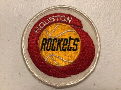 3” Inch Vintage HOUSTON ROCKETS NBA BASKETBALL ROUND TEAM LOGO PATCH | eBay