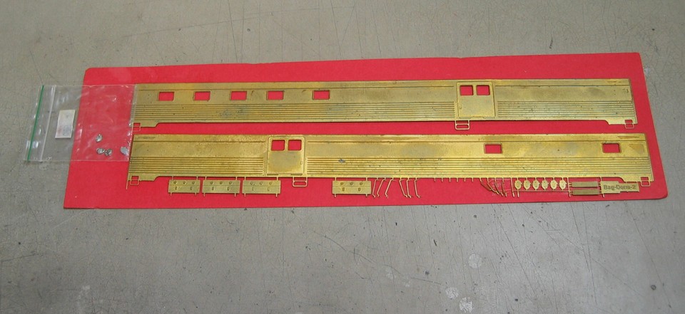 Athabasca Scale Models HO Etched Brass Car Sides The Canadian Baggage ...