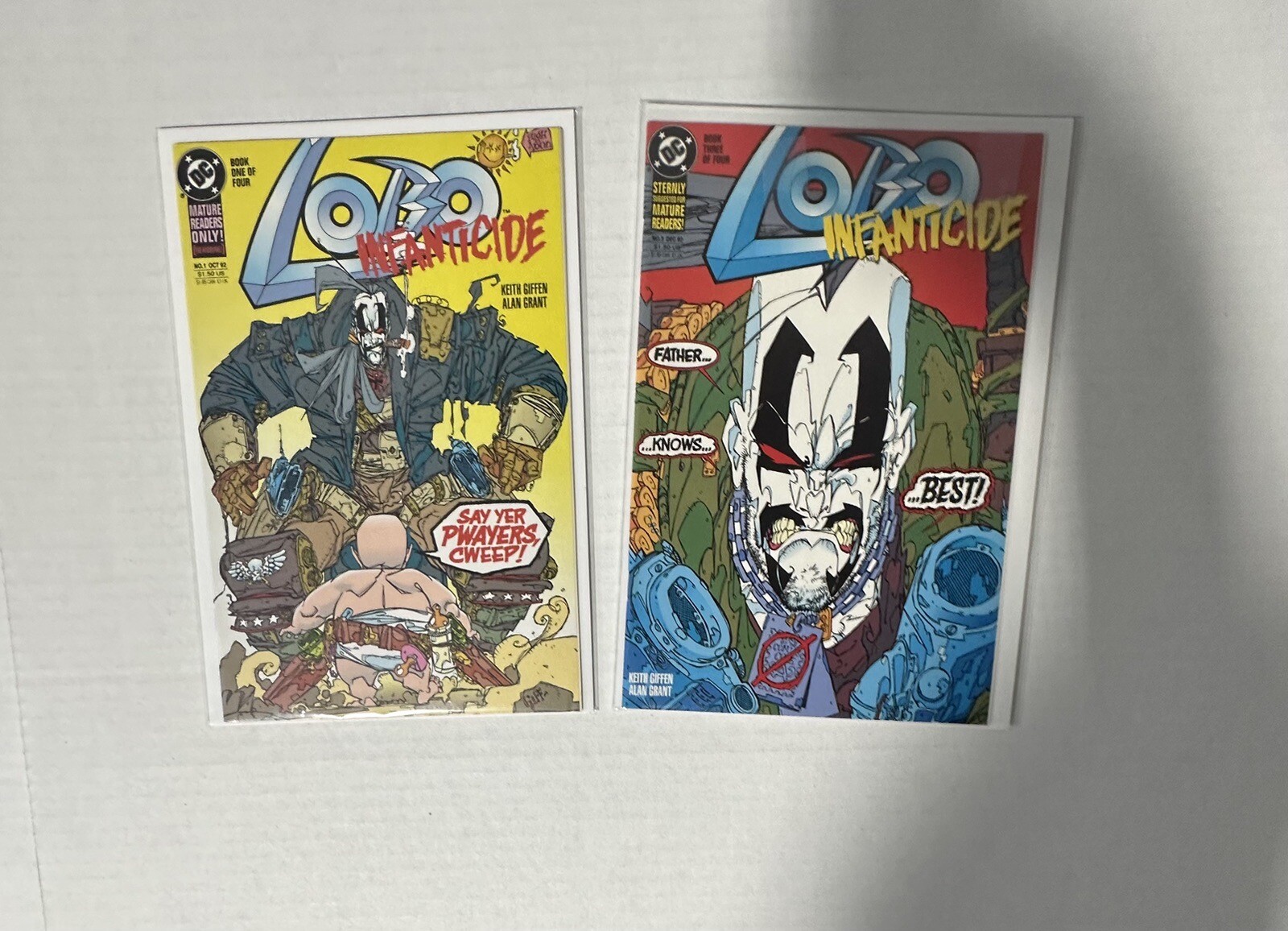 DC: Lobo- Infanticide Vol. 1 (1992) #1-4 Complete Set | eBay