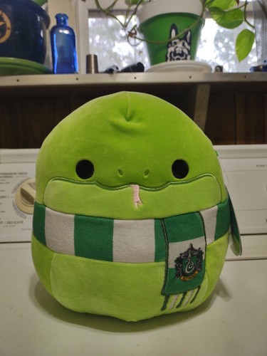 Squishmallows Kellytoy Plush Harry Potter Slytherin Snake 10" | eBay
