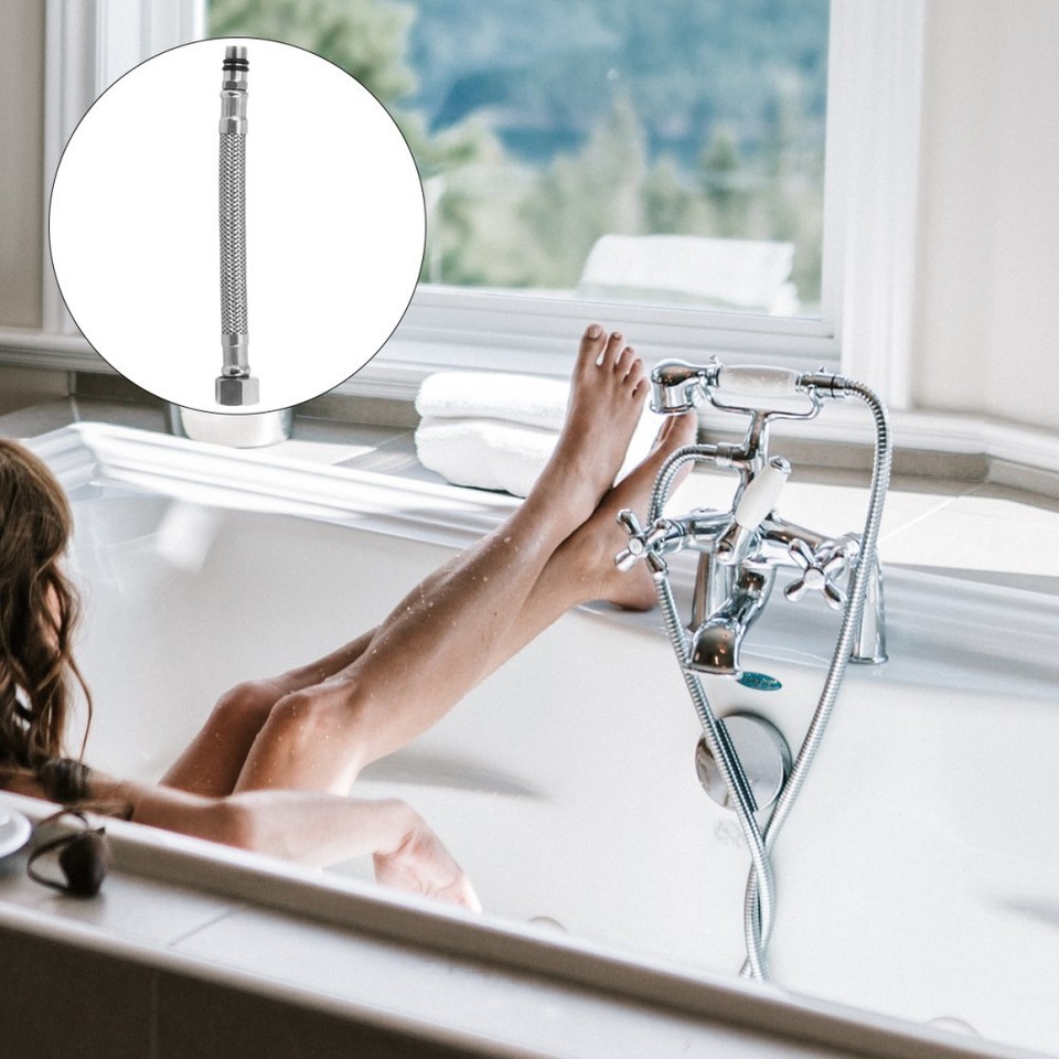 Stainless Steel Flexible Water Hose Lightweight Hose for Water Inlet ...