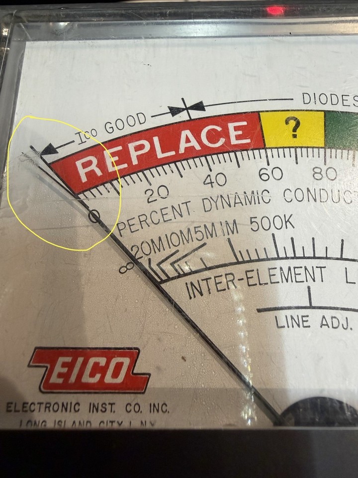EICO Model 666 Dynamic Conductance Tube And Transistor Tester With ...