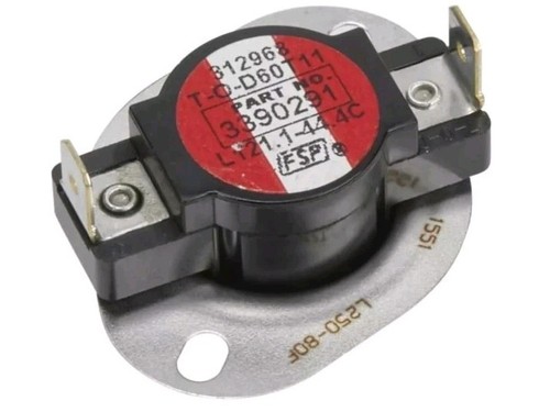 ️💨 New Genuine OEM Whirlpool Dryer High Limit Thermostat WP3390291 ...