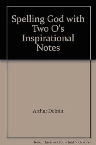 Spelling God with Two O's Inspirational Notes Arthur Dobrin | eBay