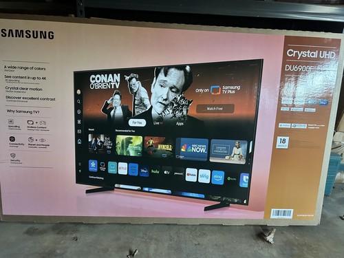 Samsung DU6900 Crystal UHD 55 Inch TV | eBay