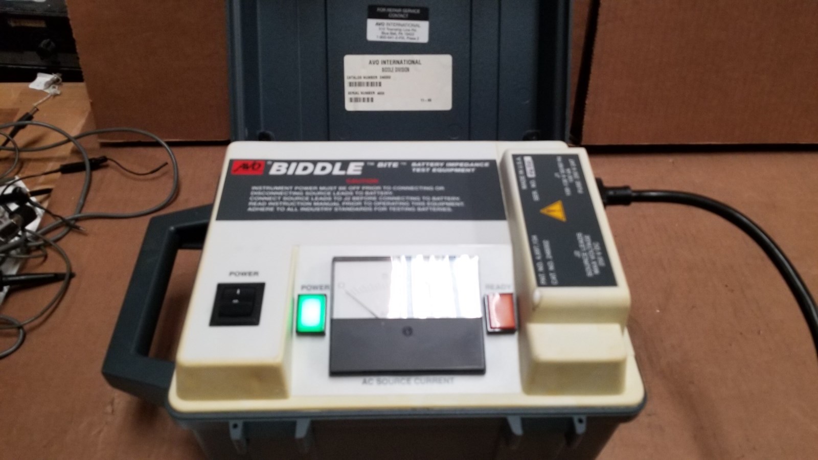 BIDDLE BITE 246002 Battery Impedance Tester with Accessories | eBay