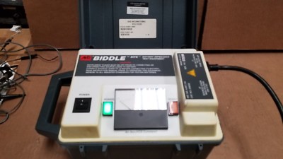 BIDDLE BITE 246002 Battery Impedance Tester with Accessories | eBay