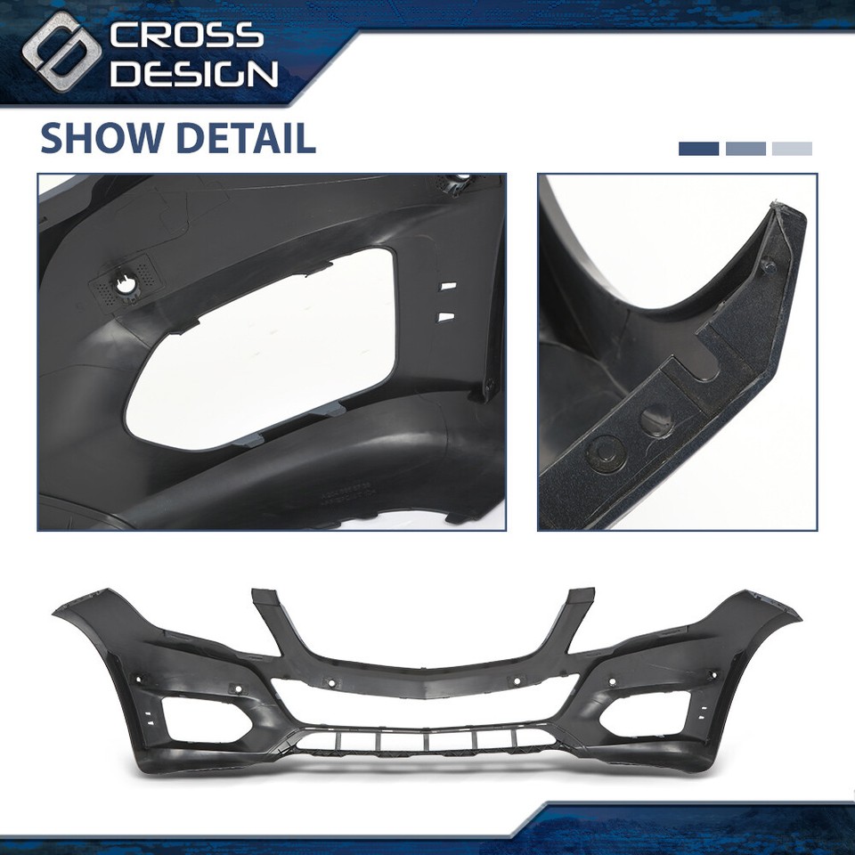 Front Bumper Cover Fascia Fit For 2013-15 Mercedes-Benz GLK350 GLK250 ...