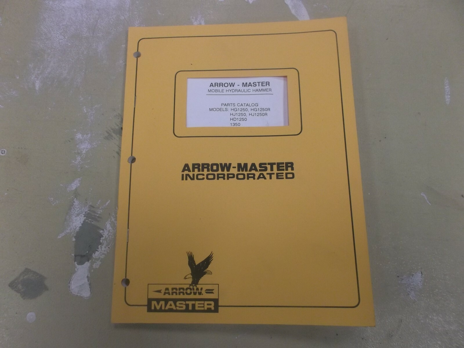 Arrow Master HD1250 HJ1250 HJ1250R Breaker Hydraulic Hammer Parts ...