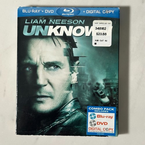 Unknown - Blu-Ray + DVD - Liam Neeson - Slip Cover | eBay