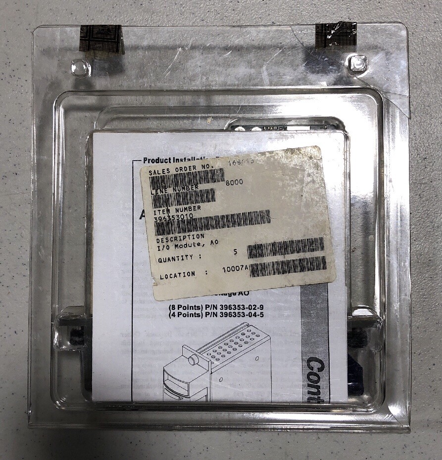 BRISTOL BABCOCK CONTROLWAVE ISOLATED LOCAL ANALOG OUTPUT MODULE 396353 ...