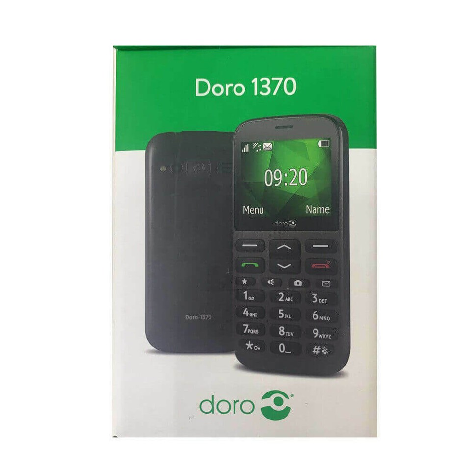 Doro 1370 Unlocked 2G Easy-to-Use Mobile Phone for Seniors - - UK ...