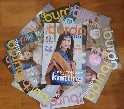Burda Knitting Pattern Magazine - Unread Subscriber Issue | eBay UK