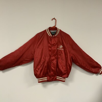 Vintage Dunbrooke Winchester Jacket Red Size Large USA Guns Ammo ...