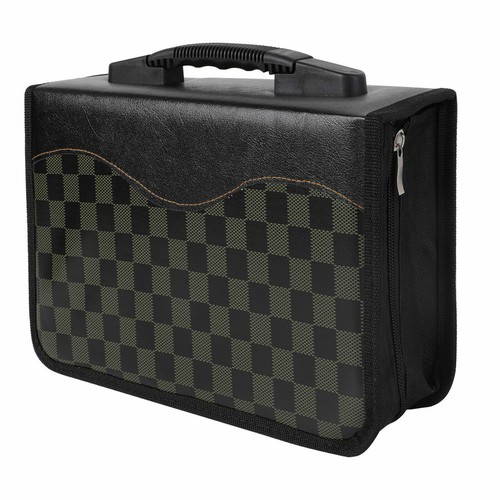 240 Dis CD DVD Storage Bag Blu Ray Disc Carry Case Holder Wallet Ring ...