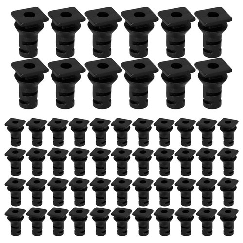 100 Pcs Power Cord Strain Relief Clamp Electrical Wire Fittings ...