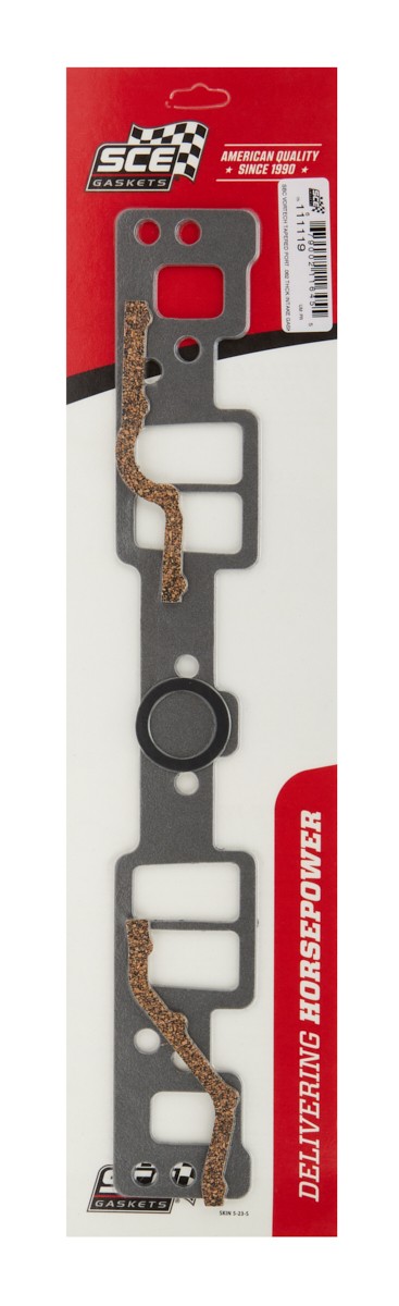 Sce Gaskets 111119, Kit Composite Intake Gasket Set Sbc Vortec .062 ...