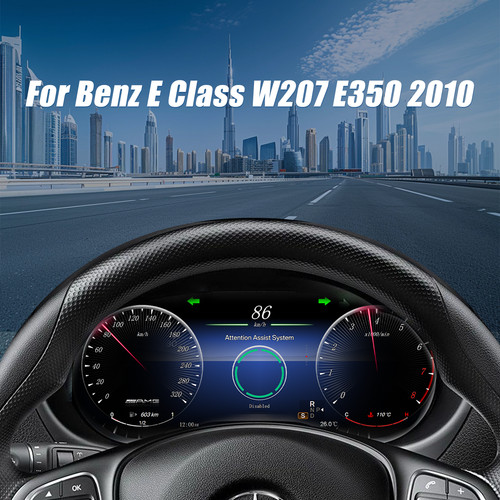 Upgrade LCD Instrument Cluster For Mercedes Benz E Class W207 E350 2010 ...