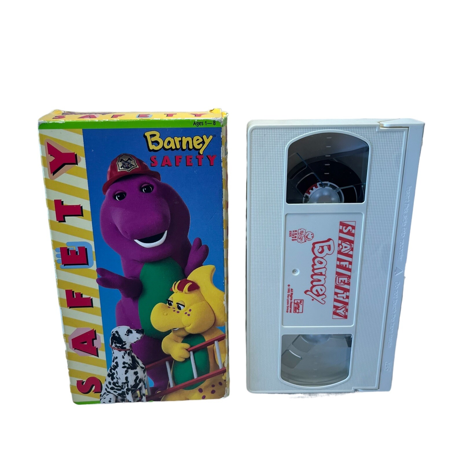 Barney Safety VHS Home Video Tape 1995 Lyons | Grelly USA