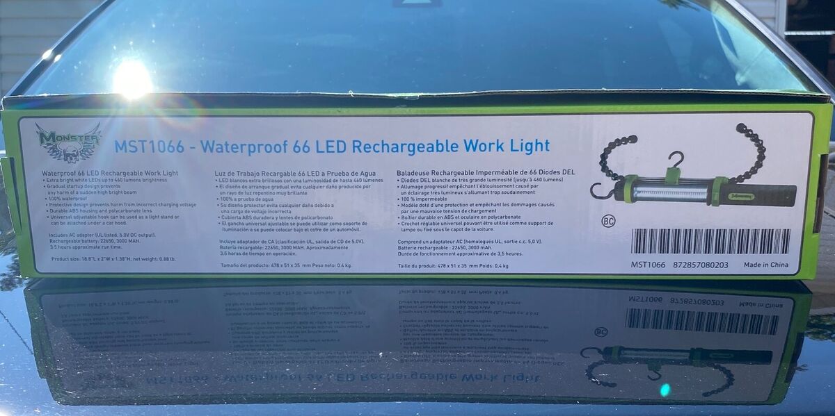 Monster Rechargeable Led Work Light Dealer
