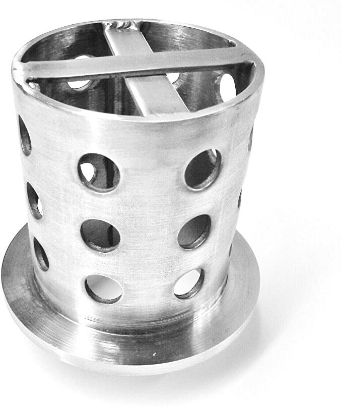 Perforated Flask 3" x 4" Casting Flask Vacuum Casting Stainless 1/8 ...