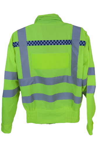 Ex Police Hi Vis Bomber Jacket Lightweight Security Vehicle Emergency ...