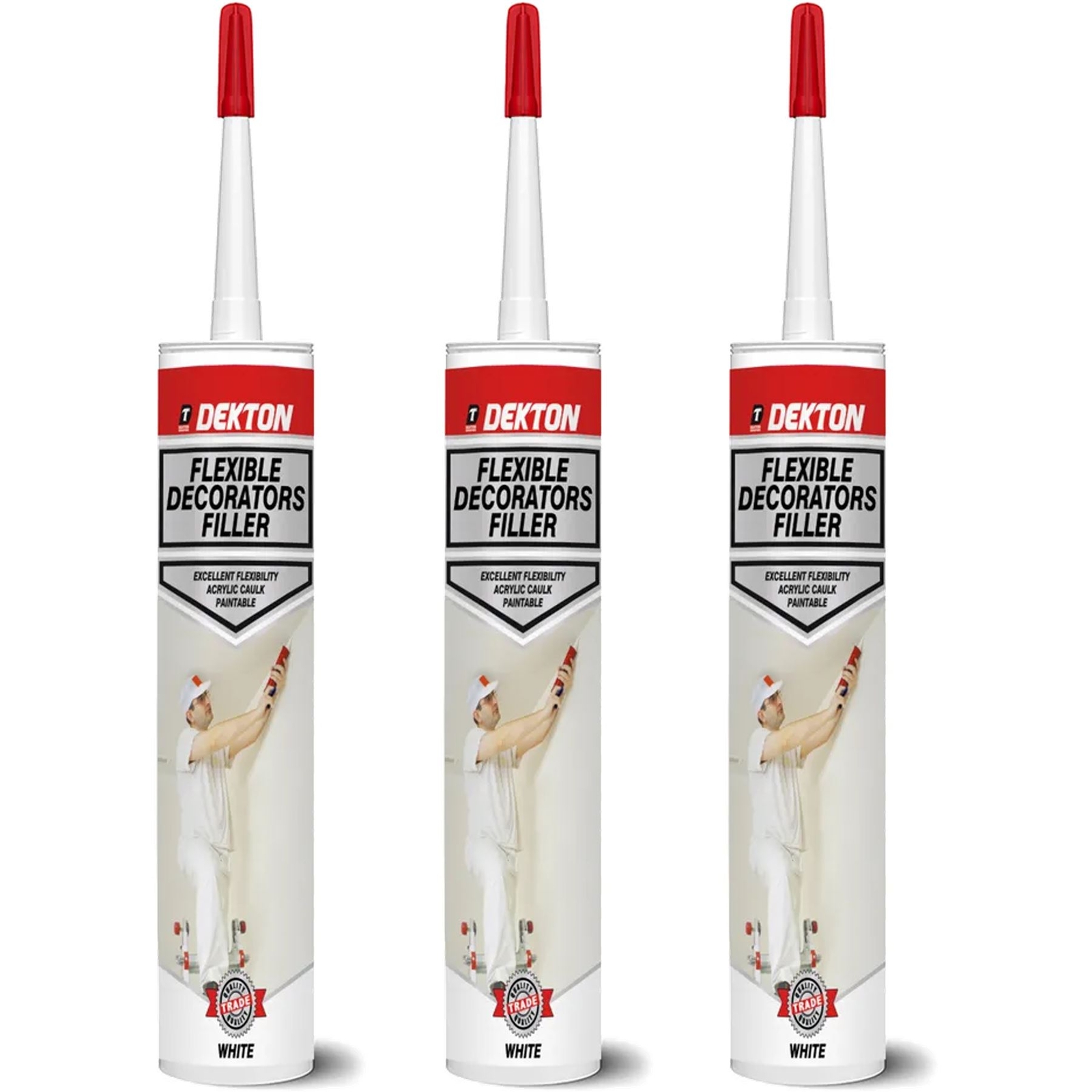 Decorators Caulk Filler Grab Tack Adhesive Mastic Glue Strong Bond ...