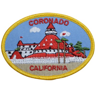Coronado Patch - Southern CA, San Diego, California Badge 3.5" (Iron on ...