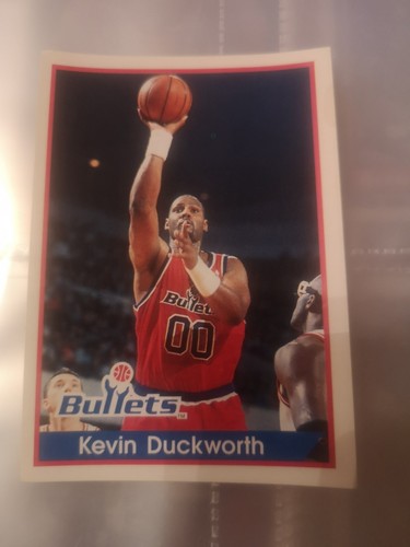 Sticker Nba Basket 1994 1995 Panini #111 Kevin Duckworth Washington ...