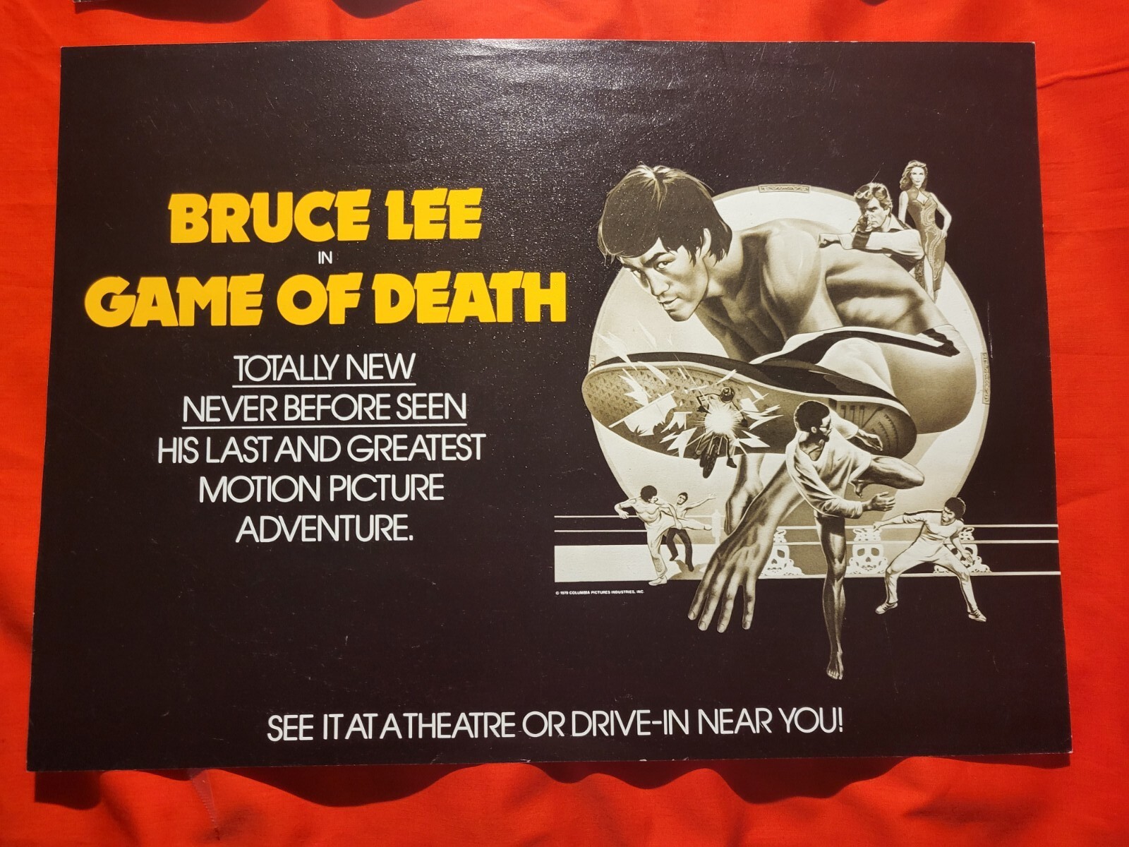 Bruce Lee Game Of Death Poster