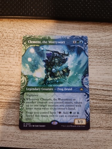Clement, the Worrywort (Showcase) 0329 (R) MTG Bloomburrow (BLB) | eBay