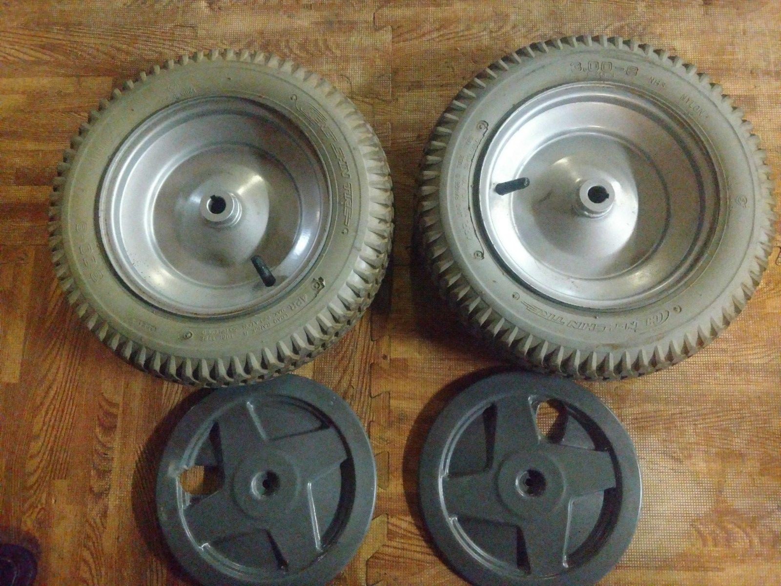 Rascal power wheelchair electric mobility pneumatic tire wheel 3.00-8 ...