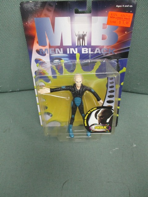 Men in Black MIB Skulk Bendable Alien Action Figure Galoob 1997 T1725 ...