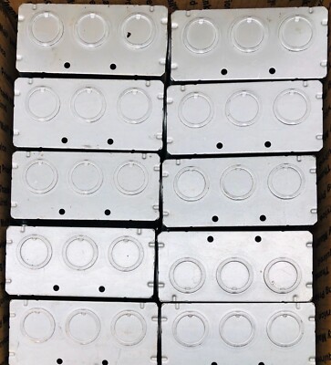 LOT OF 10 SQUARE OUTLET BOX 44.0 CUBIC - 4 11/16 x 2-1/8 DEEP | eBay