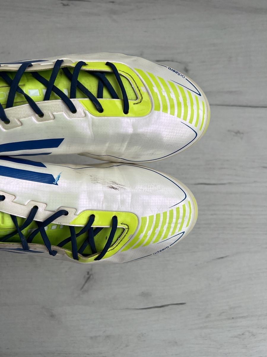 Adidas F50 Adizero White Football Cleats Boots Rare Men's Adidas F50 Adizero White Football Cleats Boots Rare Men's