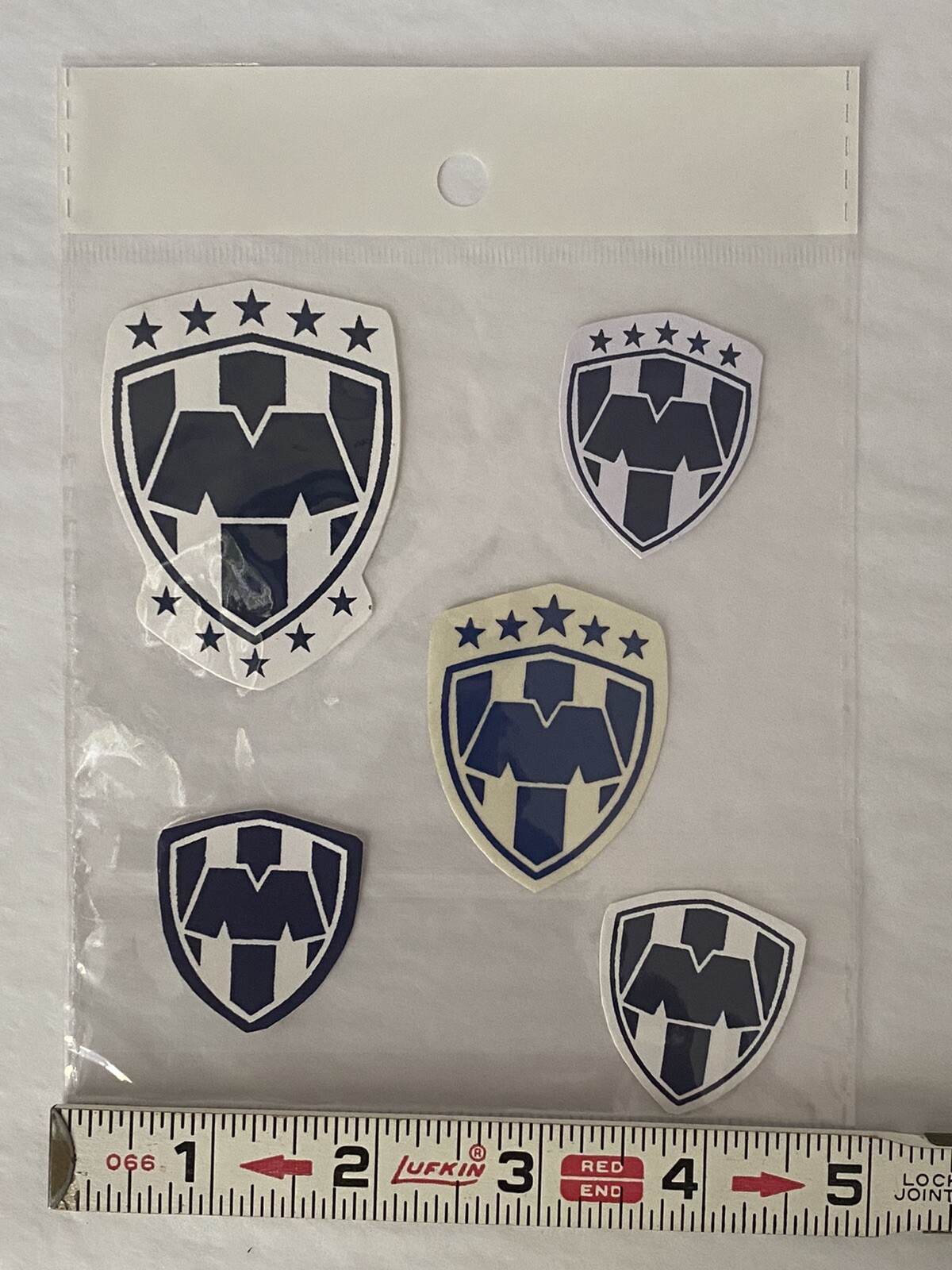 Rayados Monterrey Soccer FIVE Cell Phone Sticker Decal Liga MX Futbol R6