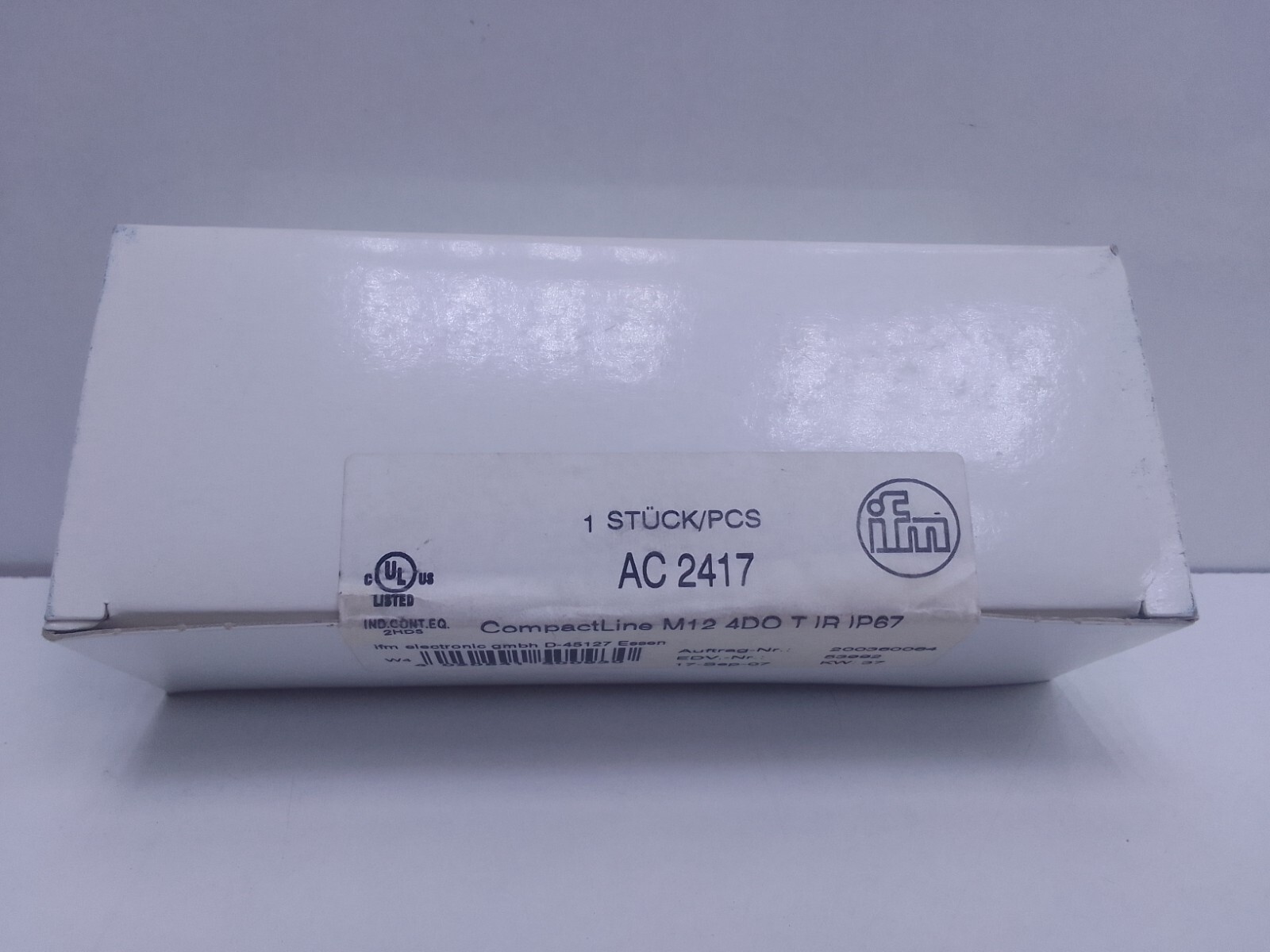 ifm AC2417 ASI Module Outputs M 12 AC 2417 for sale online | eBay