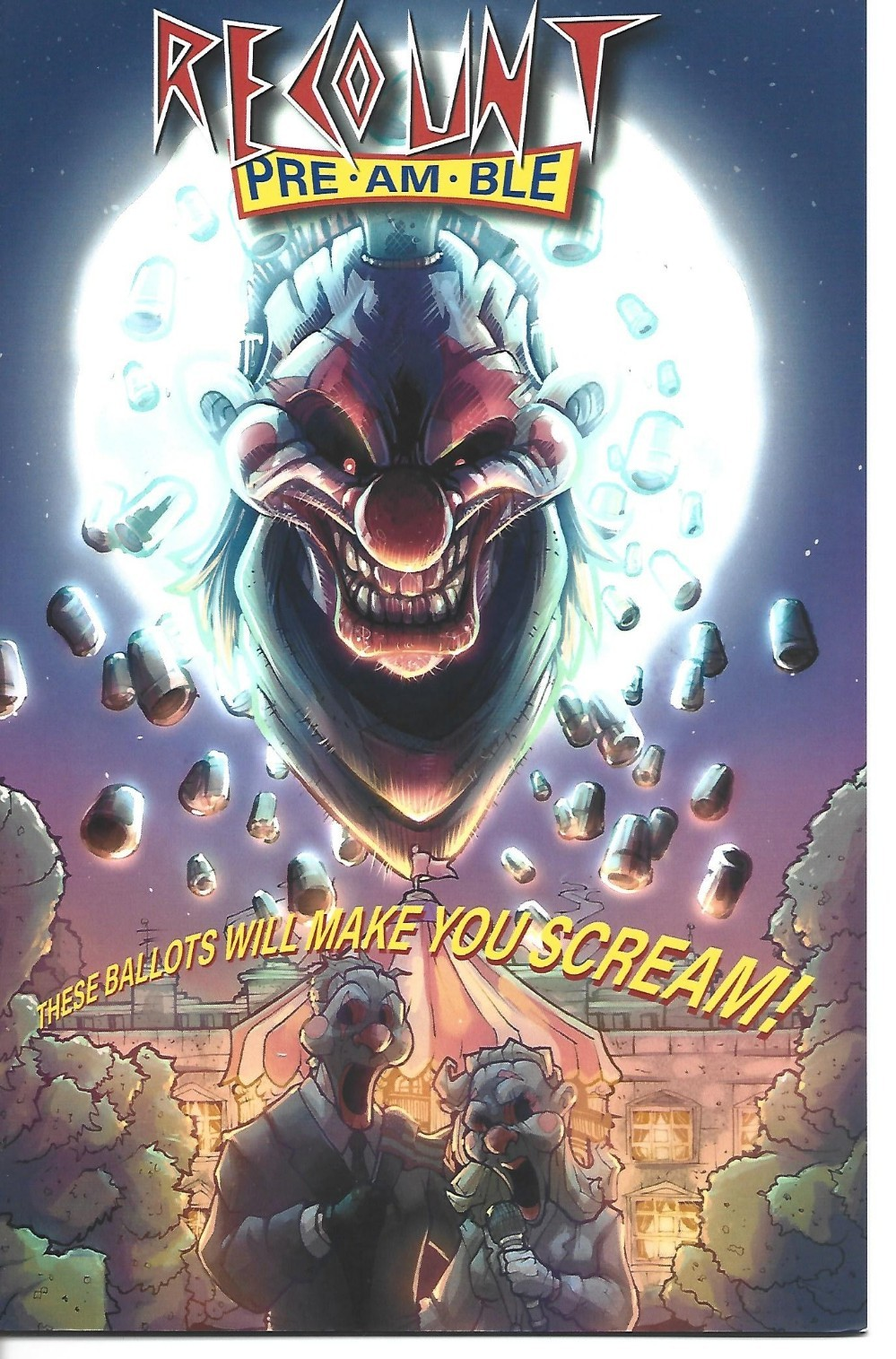 THE RECOUNT PREAMBLE MIKE RATLIFF KILLER KLOWNS HOMAGE SCOUT COMICS ...