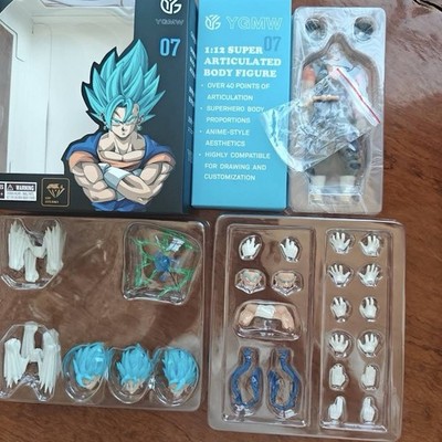 SH Figuarts Dragon Ball Heroes OC Toys / YGMW 007 Super Saiyan Blue ...